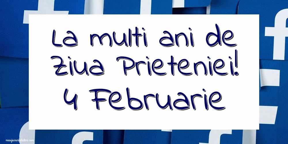 La multi ani de Ziua Prieteniei! 4 Februarie - GIF animat de Ziua ...