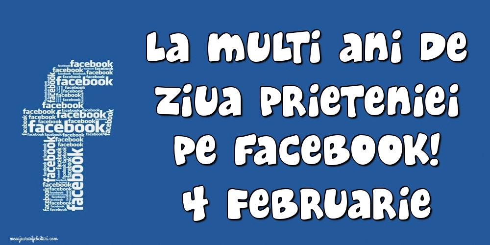 La multi ani de Ziua Prieteniei pe facebook! 4 Februarie - GIF animat ...