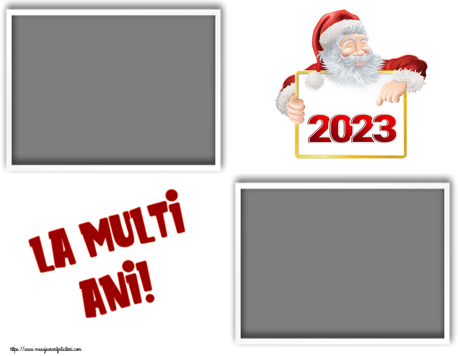 Cele mai apreciate felicitari personalizate de Anul Nou cu 2 poze ...